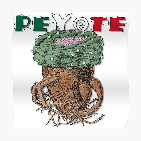 "Peyote" Poster by Groenendijk | Redbubble