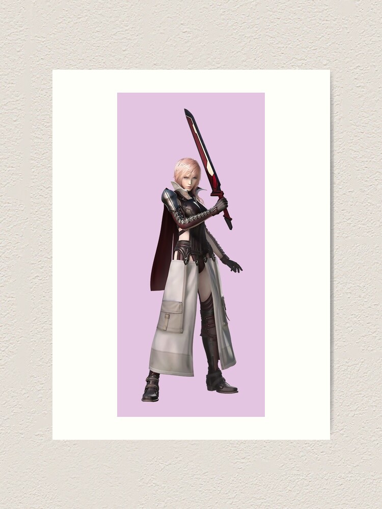 "Lightning (Dissidia NT) - Final Fantasy XIII" Art Print by SuperBoris ...