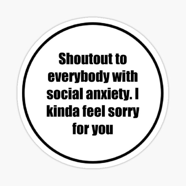 "Wendy Williams Social Anxiety Sticker" Sticker for Sale by reddrobin ...
