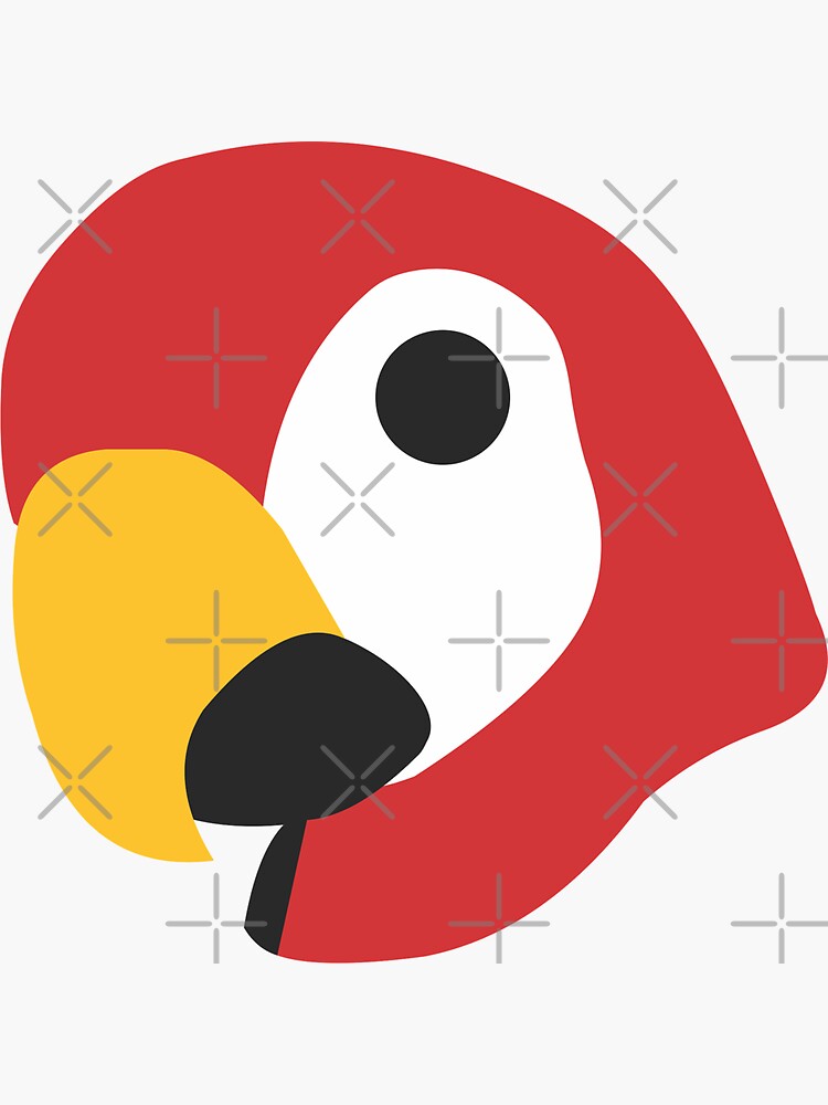 "Parrot Deoksun of Reply 1988 print shirt design" Sticker for Sale by ...