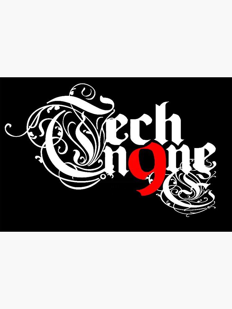 "Tech n9ne logos" Sticker by onin2 | Redbubble