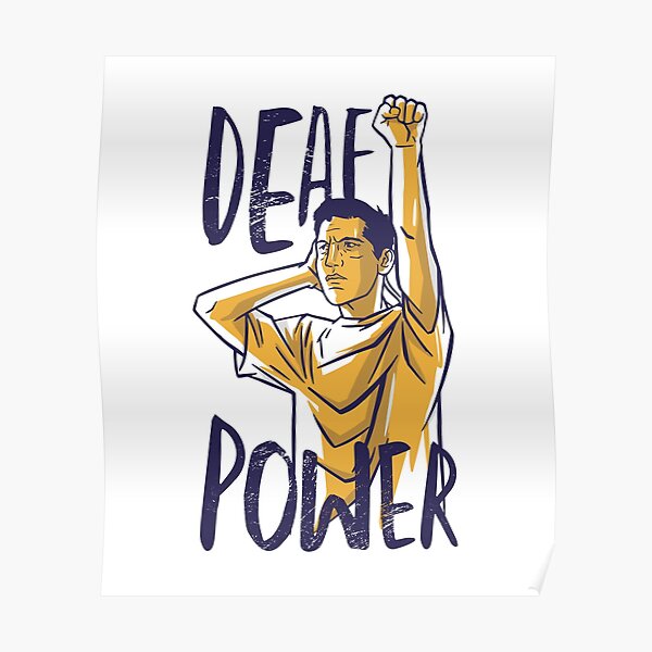 Deaf Awareness Posters | Redbubble