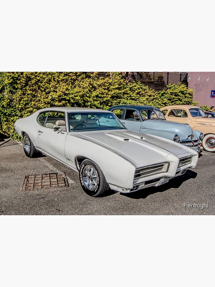 "white Pontiac GTO" Poster by Ferenghi | Redbubble