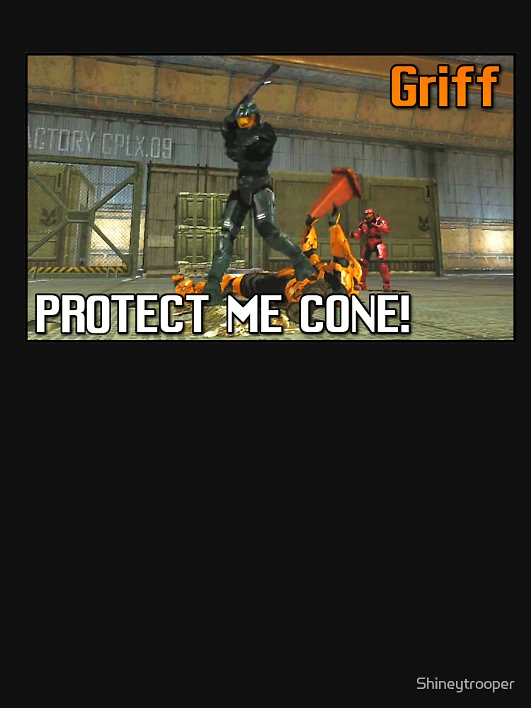 "Red Vs Blue: Griff Best Quote" T-shirt for Sale by Shineytrooper ...