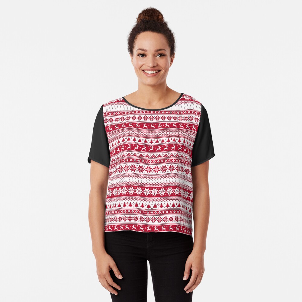 "Nordic - Scandinavian Christmas" Pillow for Sale by Susan Sowers ...