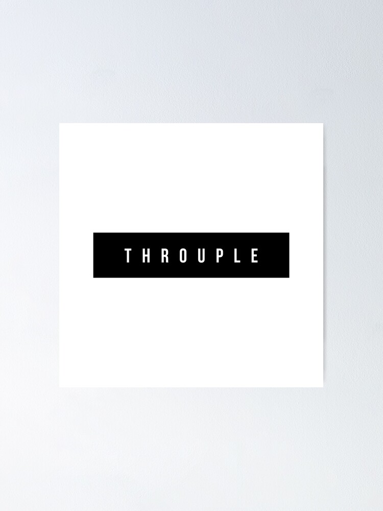 "Throuple Text Design | Throuple | Triad" Poster for Sale by ...