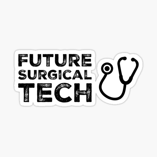 "Future Surgical Tech!" Sticker for Sale by Marcuswong | Redbubble