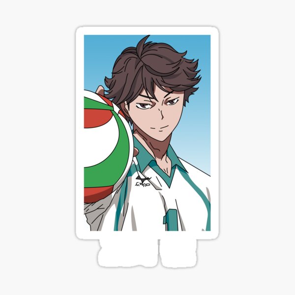 "Haikyuu Oikawa" Sticker for Sale by otakuchaneru | Redbubble