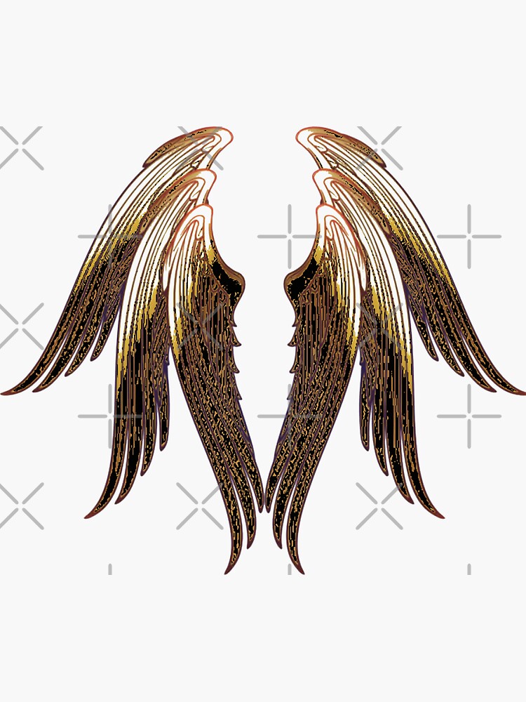 "Seraphim seraph" Sticker by MegDeRoyale | Redbubble