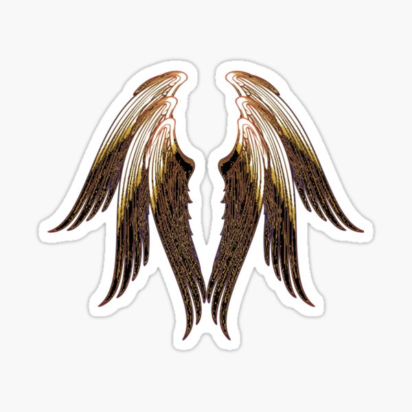 "Seraphim seraph" Sticker by MegDeRoyale | Redbubble