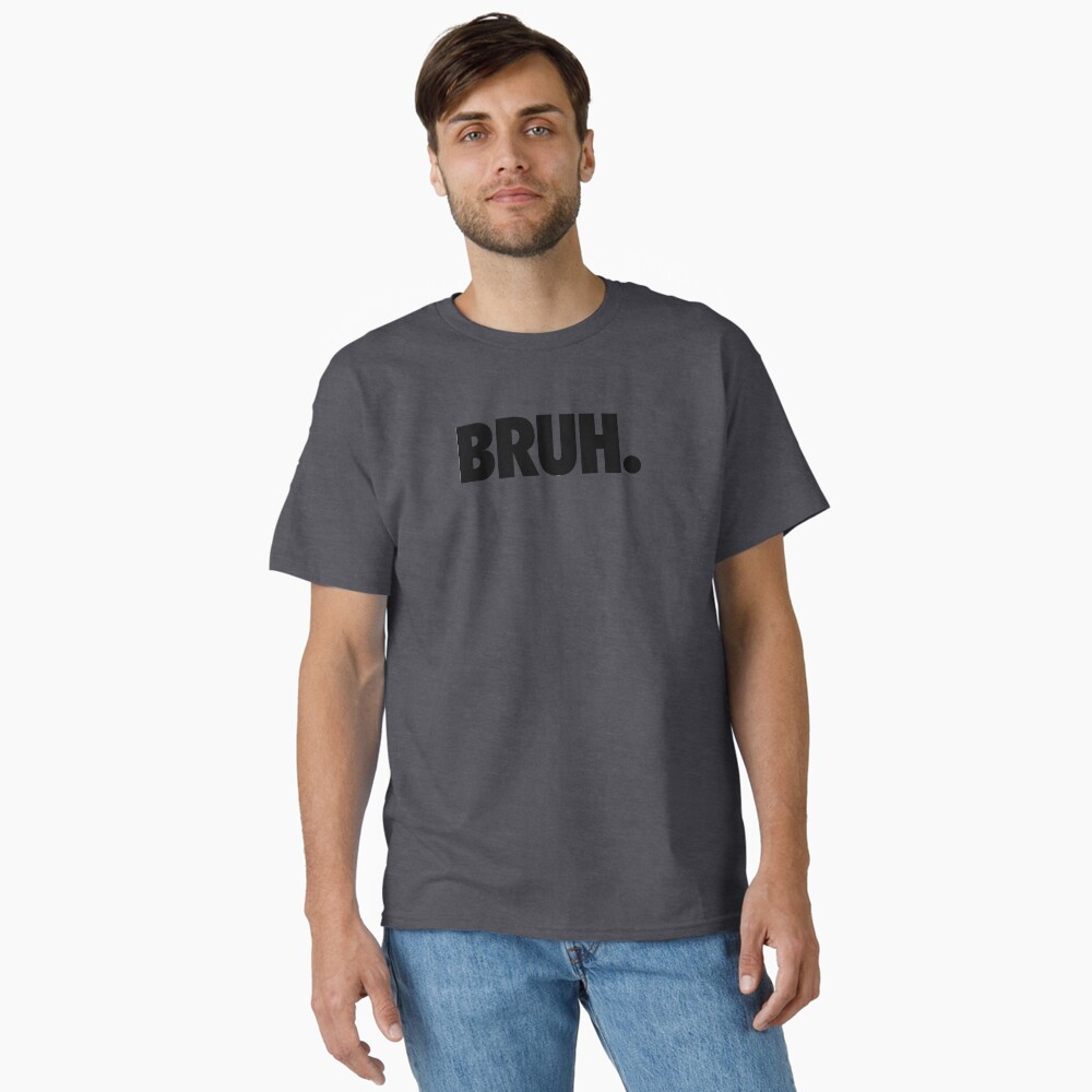 "BRUH." Sticker for Sale by cpinteractive | Redbubble