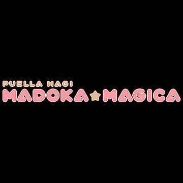 "Anime Madoka Magica Logo (1)" Sticker for Sale by otakuchaneru | Redbubble
