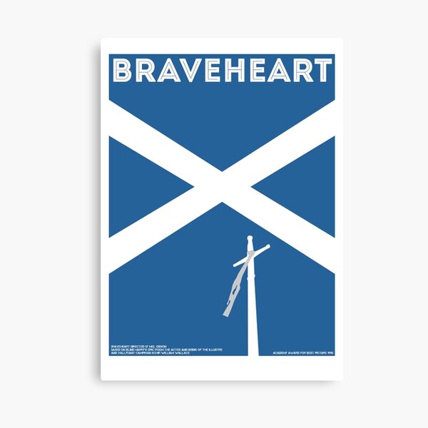 Braveheart Canvas Prints | Redbubble