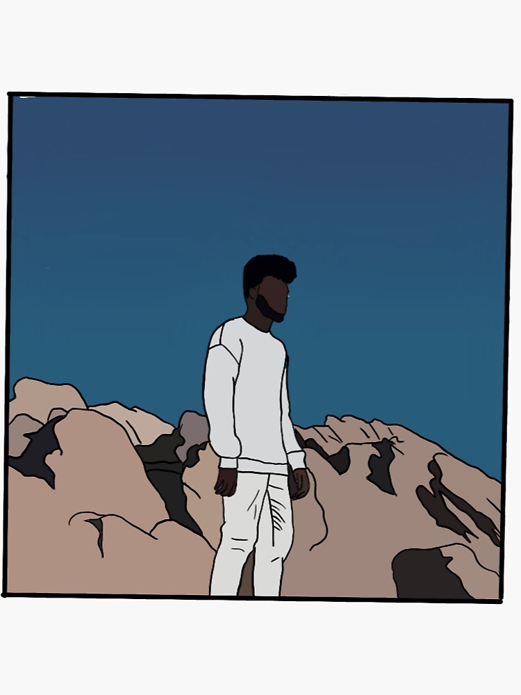 "khalid album cover" Sticker for Sale by hcho | Redbubble