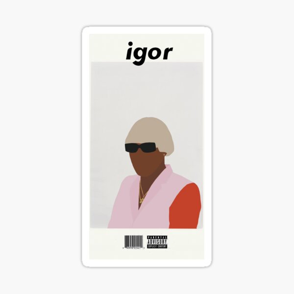 "Tyler the Creator Blonde / Igor" Sticker for Sale by Nick-Mckenzie ...