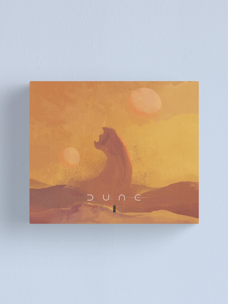 "Dune 2021. Fan Art. Sandworm" Canvas Print for Sale by Coloor | Redbubble