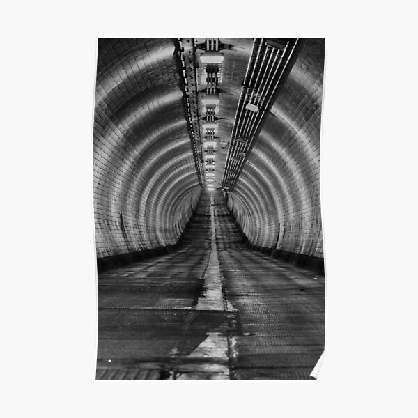 "Woolwich foot tunnel" Poster by mustardland | Redbubble