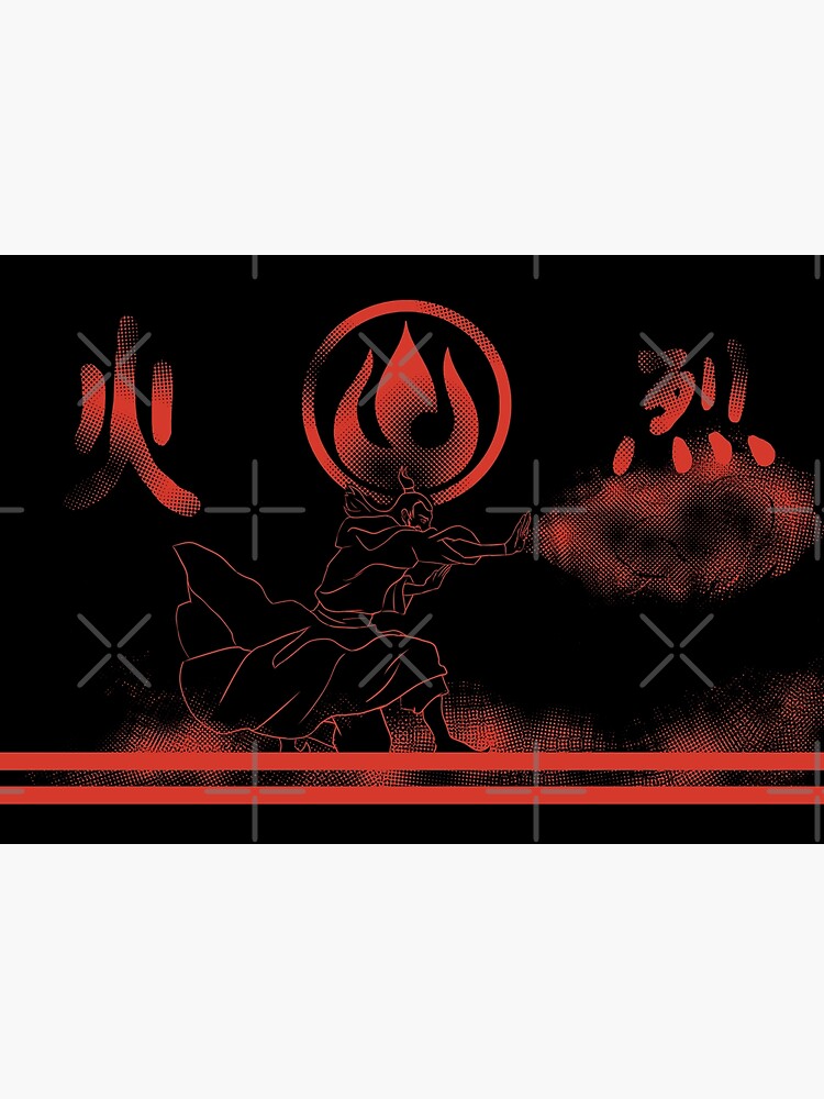 Avatar Roku Firebending Premium Matte Vertical Poster sold by Melinda ...