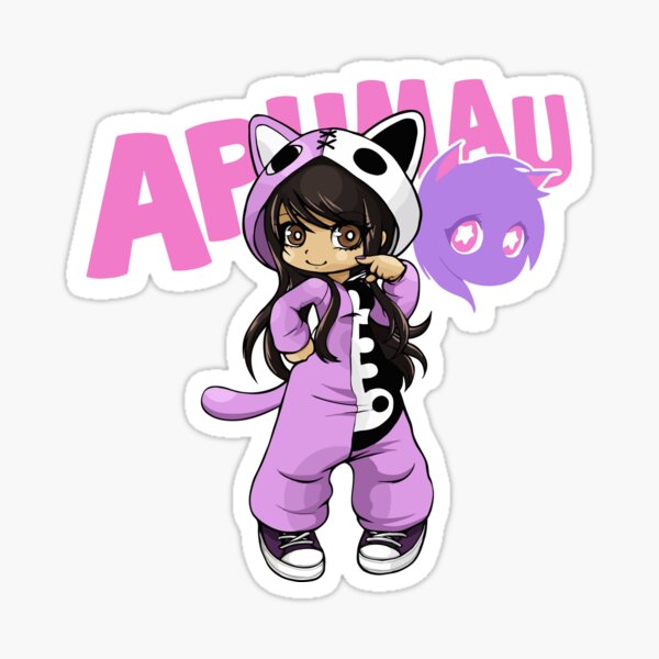 Aphmau Cat Stickers | Redbubble