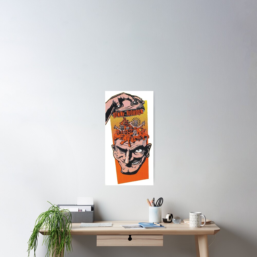 "Denny riordon, kryptonics skateboard t shirt design." Poster by ...