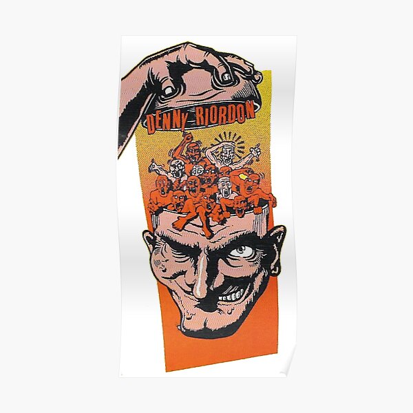 "Denny riordon, kryptonics skateboard t shirt design." Poster by ...