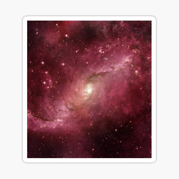 "Universe Galaxy With Stars - Galactic Night Sky" Sticker for Sale by ...