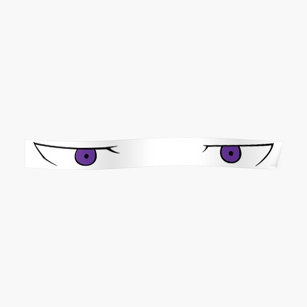 Murasakibara Eyes Poster By Sandashop Redbubble