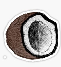 Coconut Stickers | Redbubble