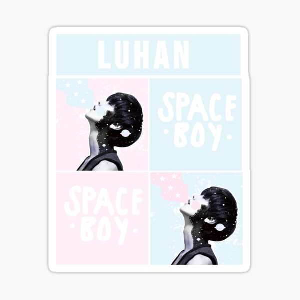 "space boy " Sticker for Sale by jiminvincible | Redbubble