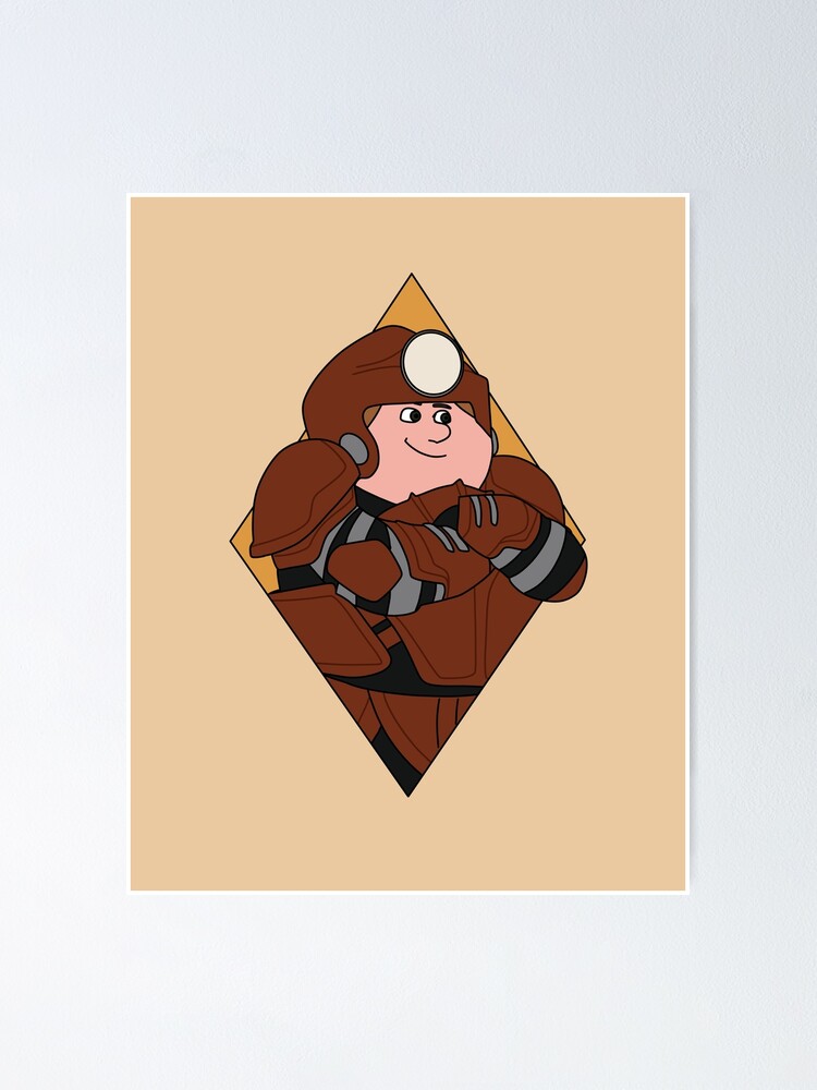 "Toby Armour" Poster by sloewth | Redbubble