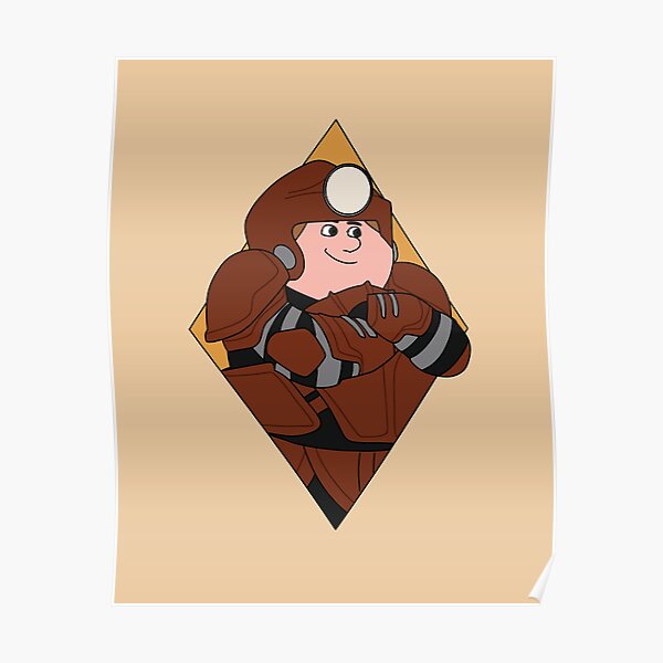 "Toby Armour" Poster by sloewth | Redbubble