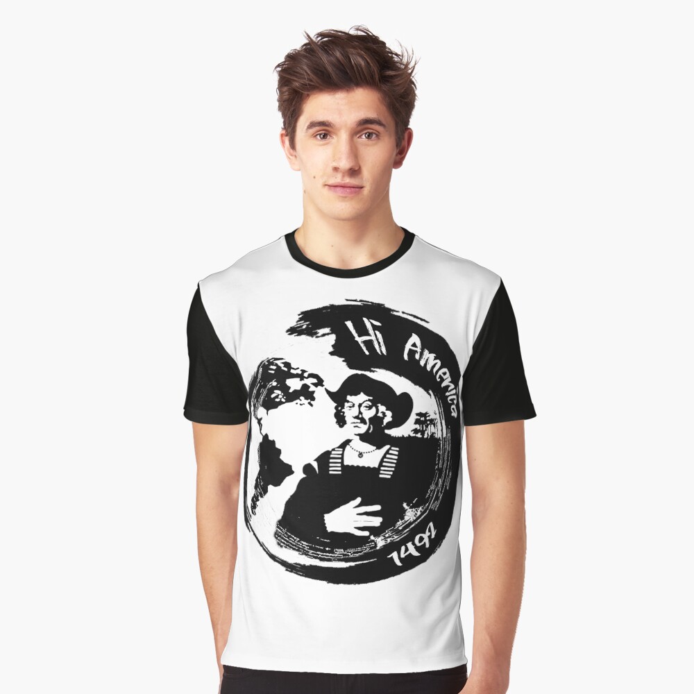"Christopher Columbus" Sticker by NOURLANDART | Redbubble
