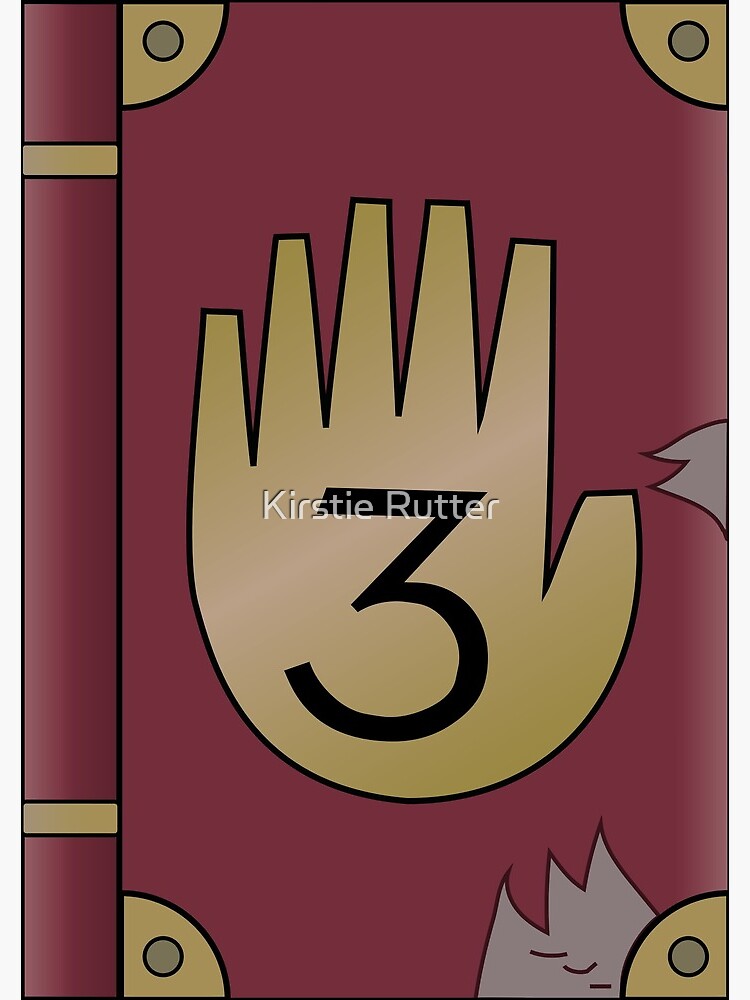 "Gravity Falls Journal 3" Spiral Notebook for Sale by KirstieRutter ...