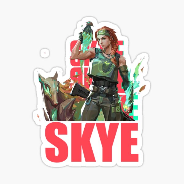 Valorant Skye Stickers | Redbubble