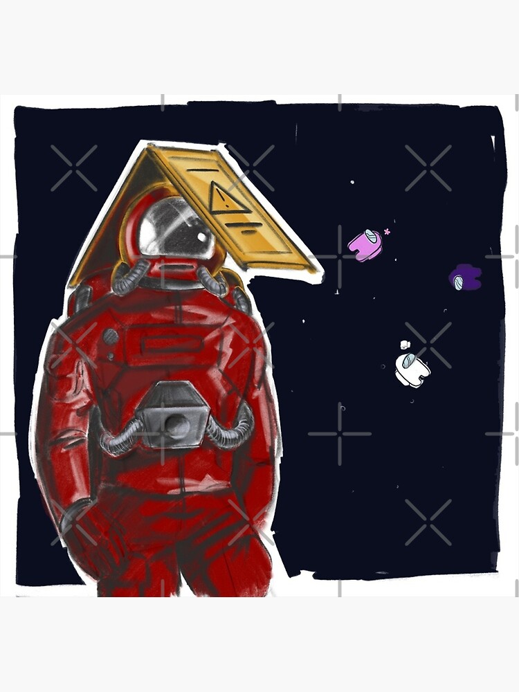 "Among Us poster" Photographic Print by Pochikame | Redbubble