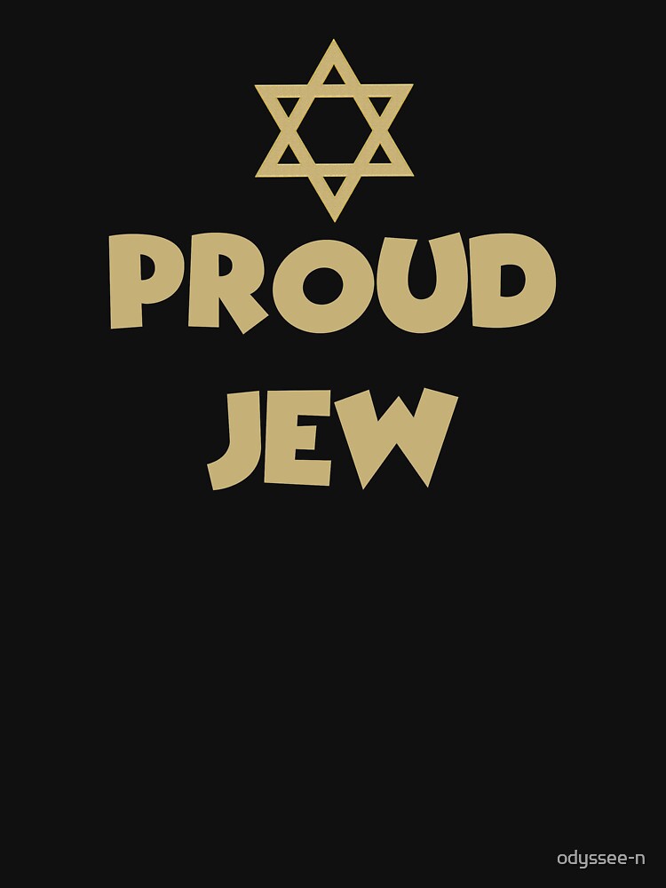 "Proud Jew - Star of David Drawing Judaism" T-shirt for Sale by odyssee ...