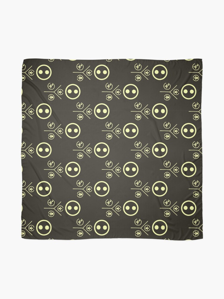 "Halo ODST Yellow Wall Symbols with Superintendent" Scarf by KDesign13 ...