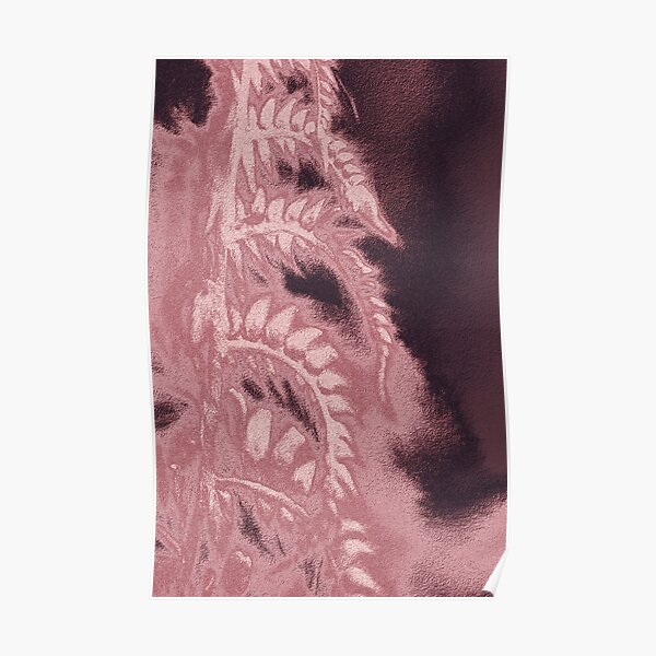 "Classy rose gold fern" Poster for Sale by SulkaCreative | Redbubble
