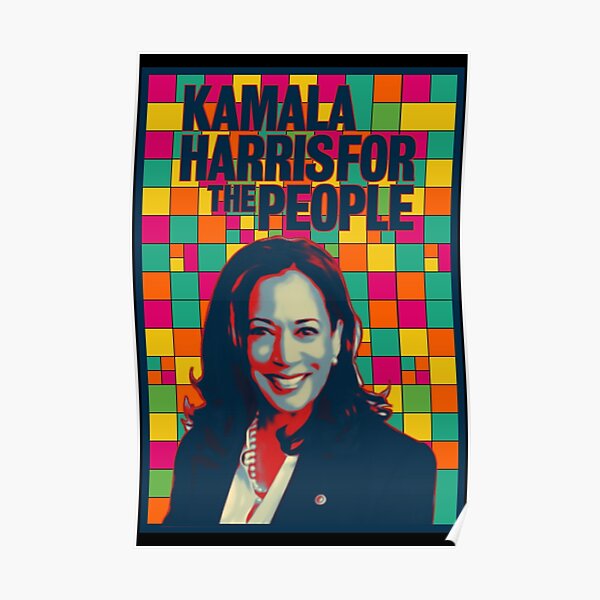Kamala Harris Posters | Redbubble