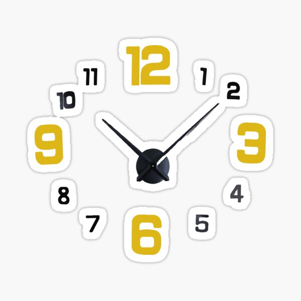 "Time Clock" Sticker for Sale by tornado-x | Redbubble