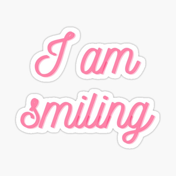 "Mask I smile - I am smiling" Sticker for Sale by SebaskoRetail | Redbubble