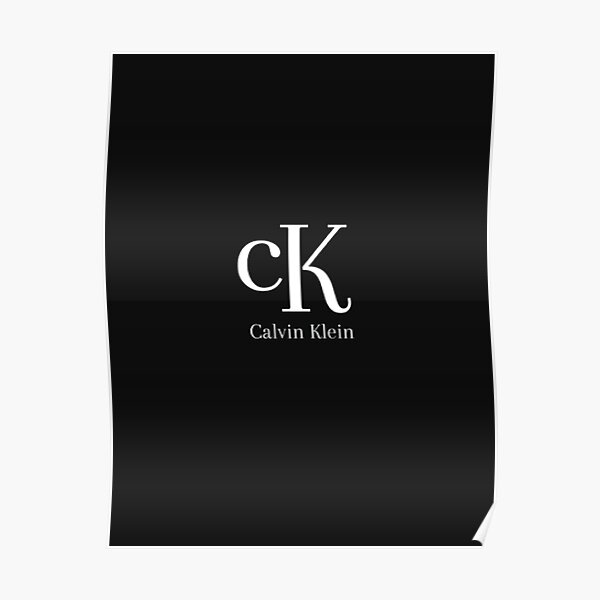 Poster: Calvin Klein | Redbubble