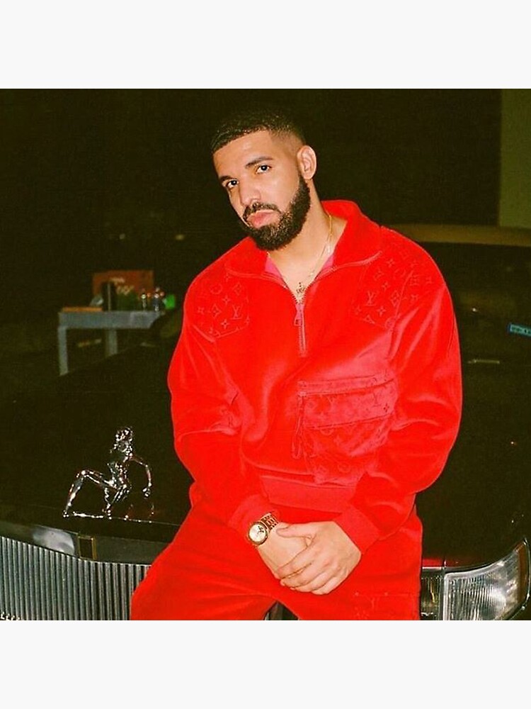 "Drake posted on his car" Sticker for Sale by JawsDesignscom | Redbubble
