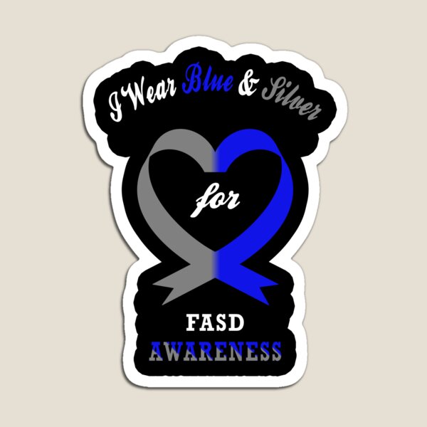 Fetal Alcohol Spectrum Disorder Fasd Warrior Magnets | Redbubble