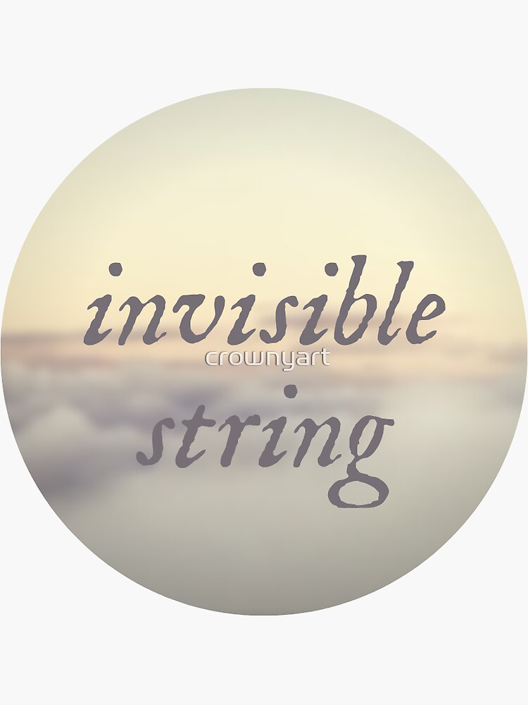 "invisible string folklore lyrics" Sticker for Sale by crownyart ...