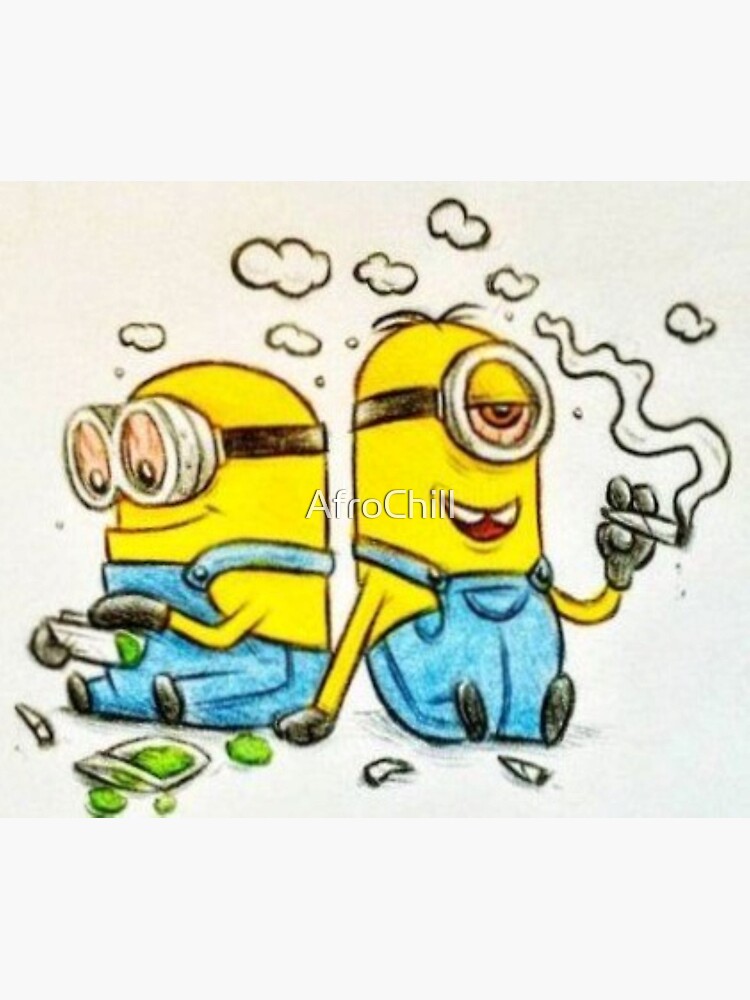 "High Minions " Poster for Sale by AfroChill | Redbubble