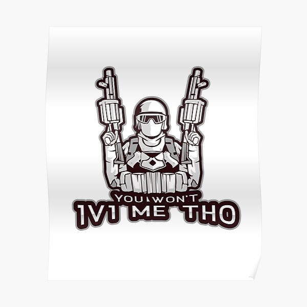 1v1 Posters | Redbubble