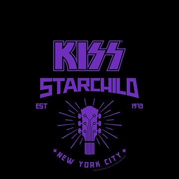 "KISS - Starchild" Sticker for Sale by MarioPrints | Redbubble