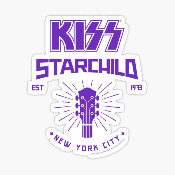"KISS - Starchild" Sticker for Sale by MarioPrints | Redbubble