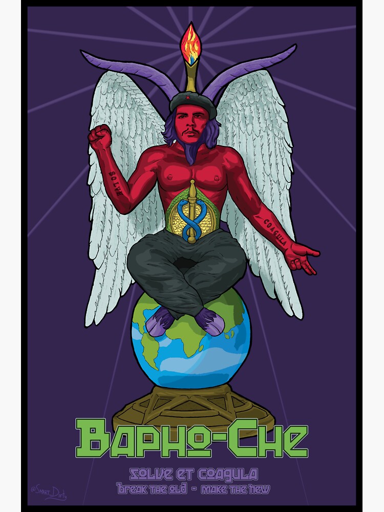 "Bapho-Che (standard, full bleed)" Sticker for Sale by SmartDirty ...